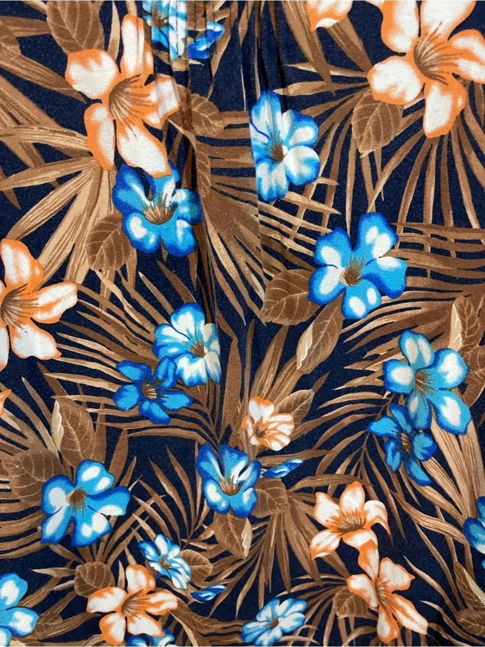 Lands' End | Dresses | Lands End Dress And Short Set Beach Sz X Blue ...